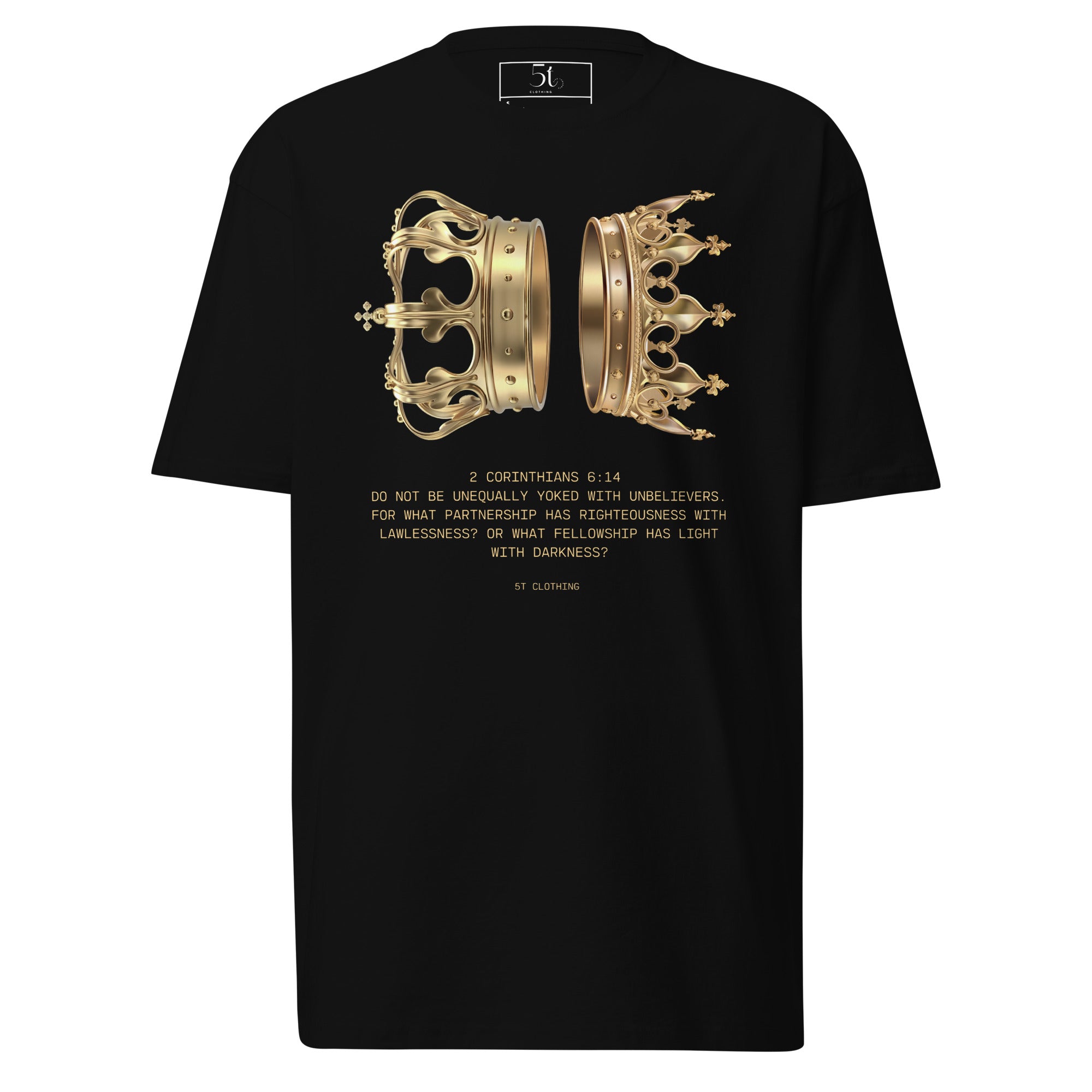 Crown Men's Premium Tee – 5t Clothing